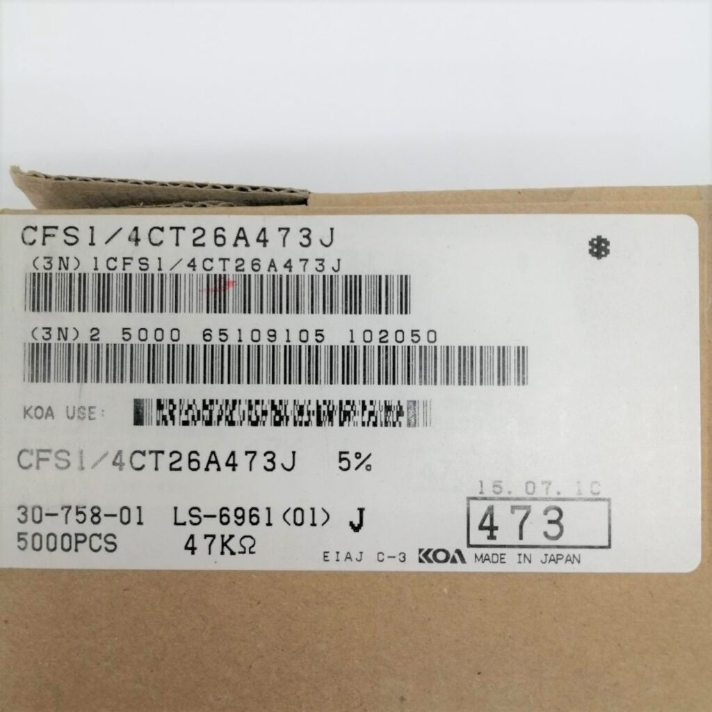 CFS1/4CT26A473J | トラント.net